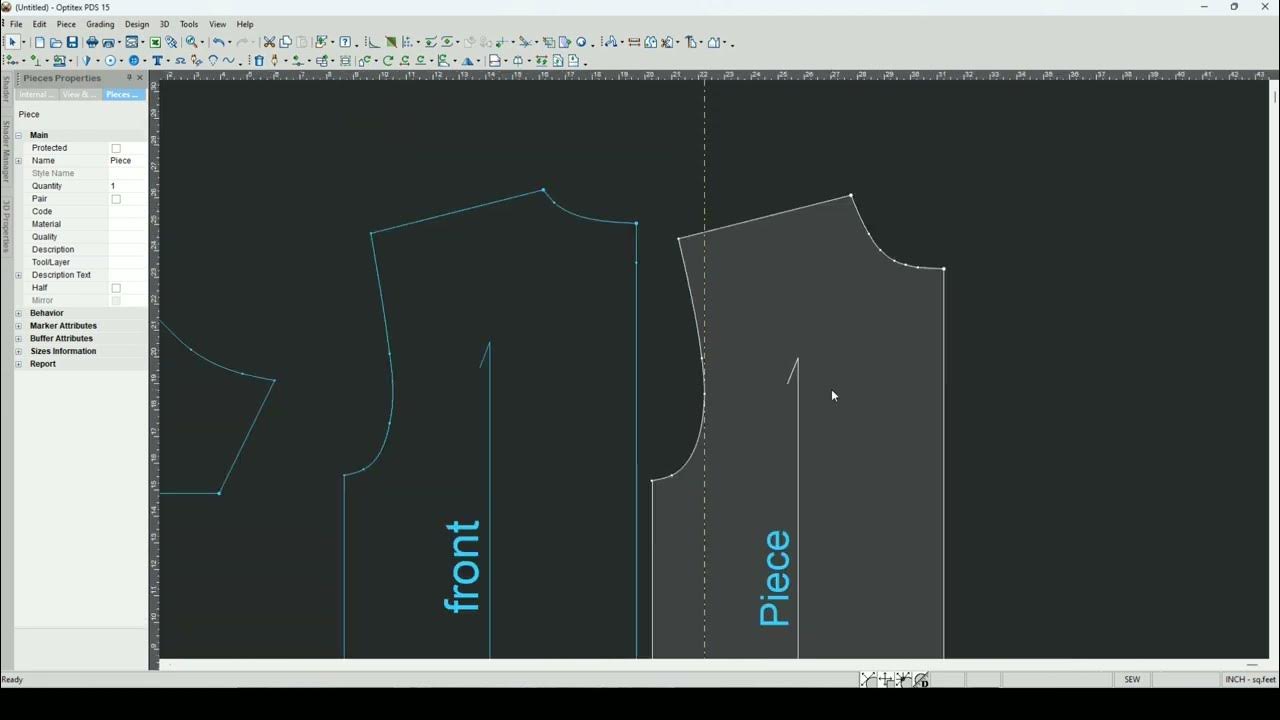 how to make t-shirt | using the tach pack measurement | optitex cad pattern making | optitex ...