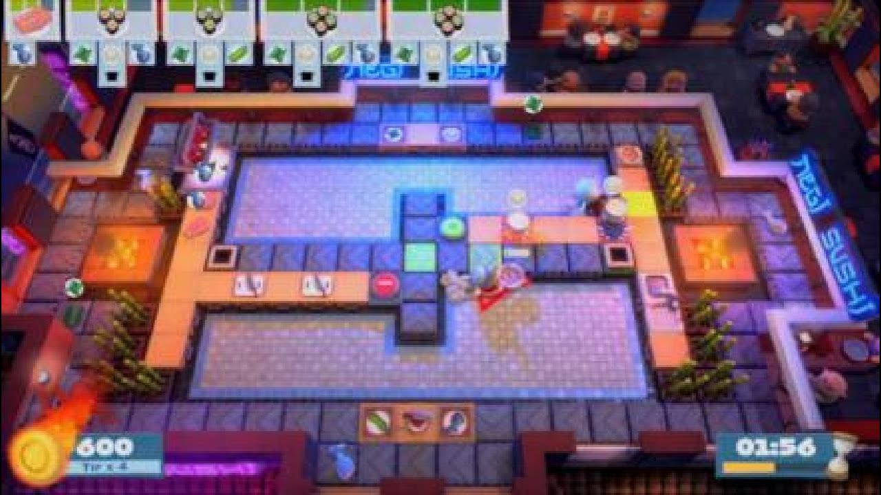 Overcooked 2: All you can eat 4-5 4 stars - YouTube