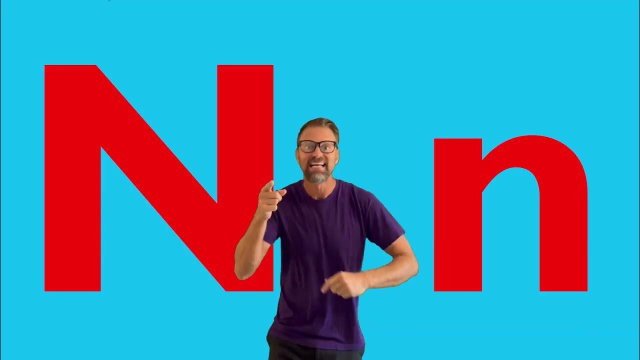 ABC song letter N - YouTube