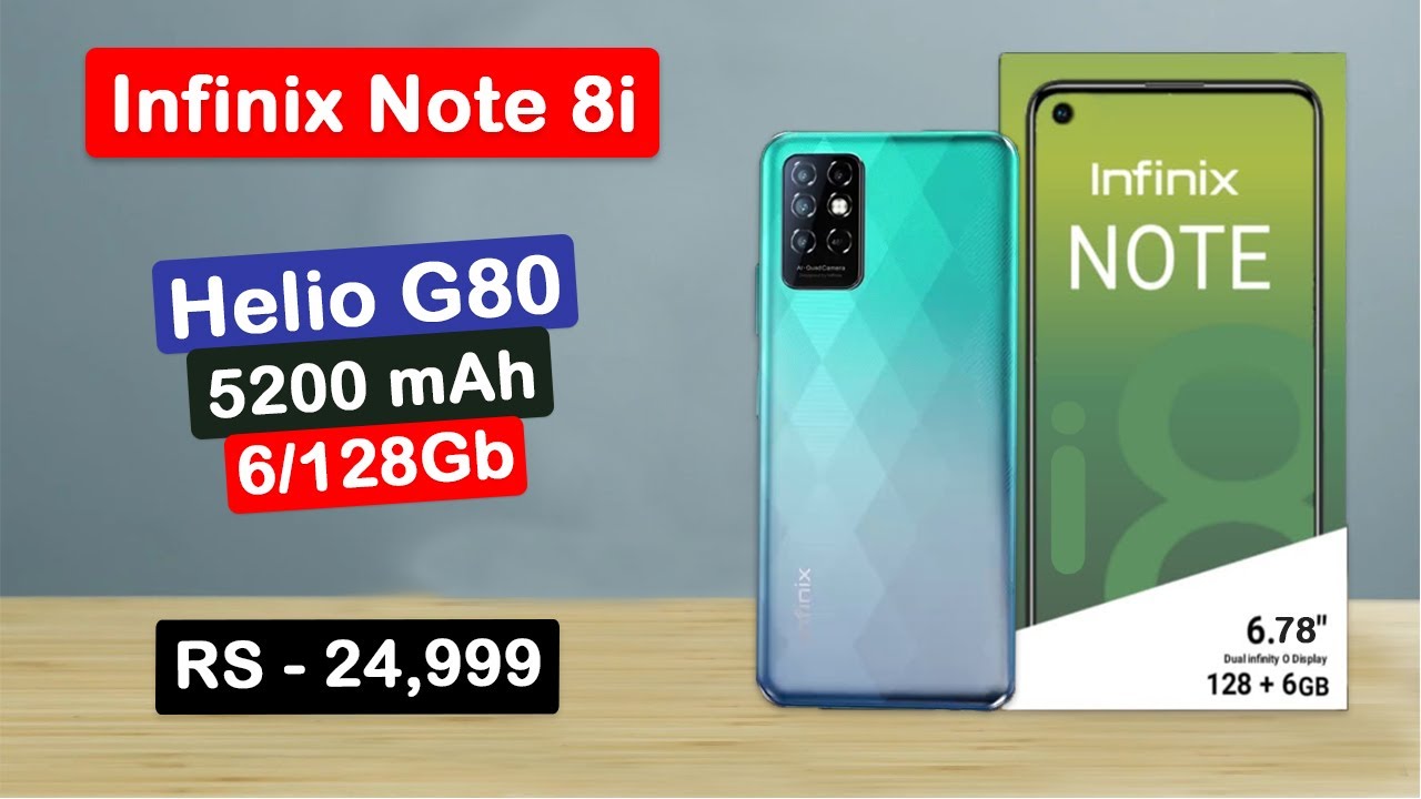 Infinix Note 8i Price In Pakistan With Review | Infinix Note 8i Launch ...