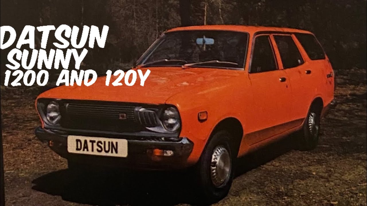 Datsun Sunny 1200 and Sunny 120Y brochure review - YouTube