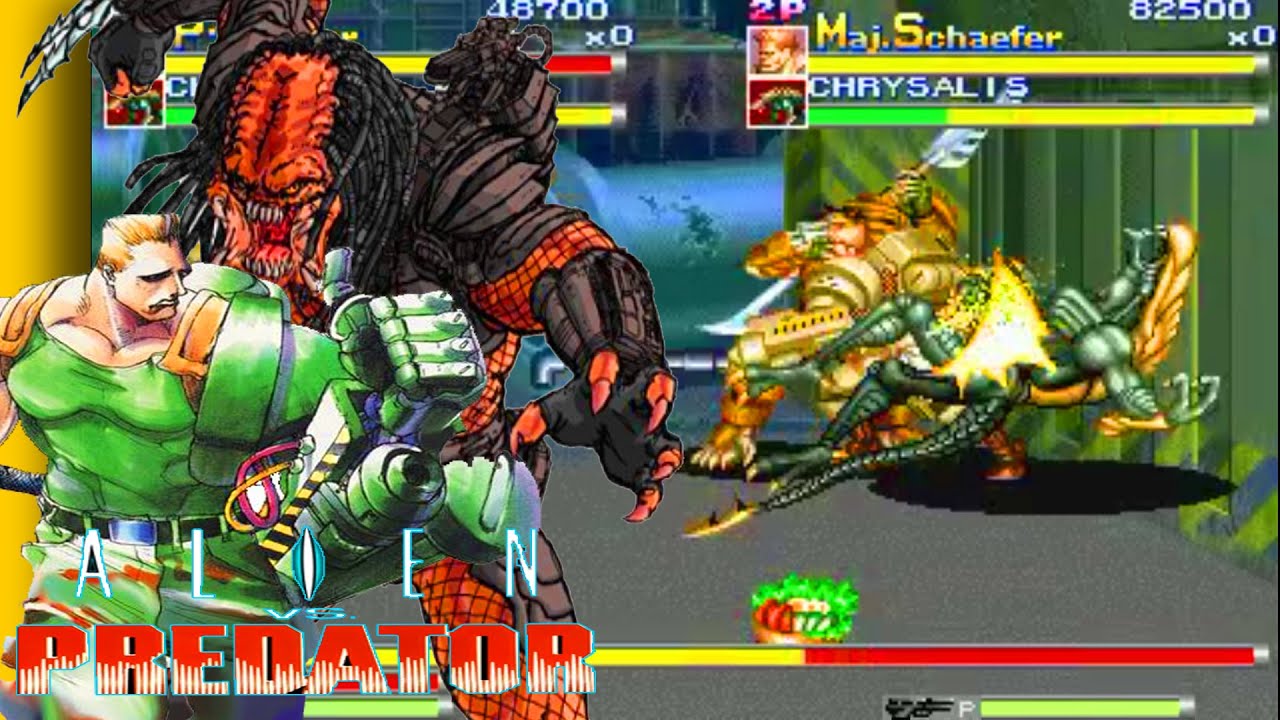 👽🦖¡ALIEN VS PREDATOR: DUELO ÉPICO con Dutch Schaefer y el Cazador ...