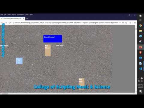 JavaScript Tutorial - Camera Follows Player, Collision Detection ...