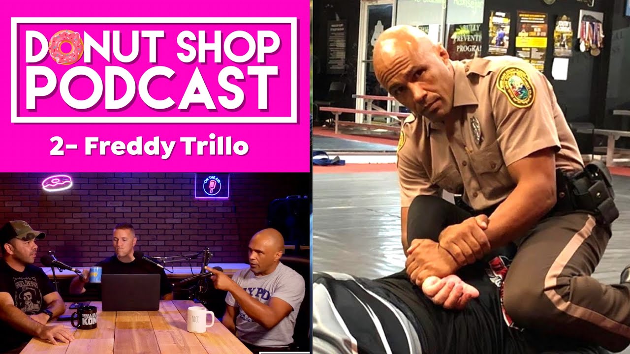 Donut Shop Podcast E2 Freddy Trillo talkin' Police and Jiujitsu - YouTube