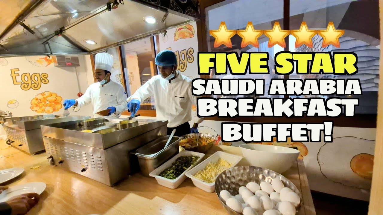 FIVE STAR Breakfast Buffet in MADINAH! - PULLMAN ZAMZAM MADINA HOTEL ...