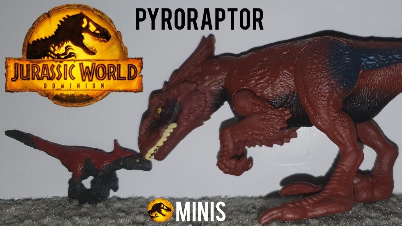 Mini Pyroraptor, Dimetrodon, Atrociraptor, Alan & Kayla!!! ( Jurassic ...