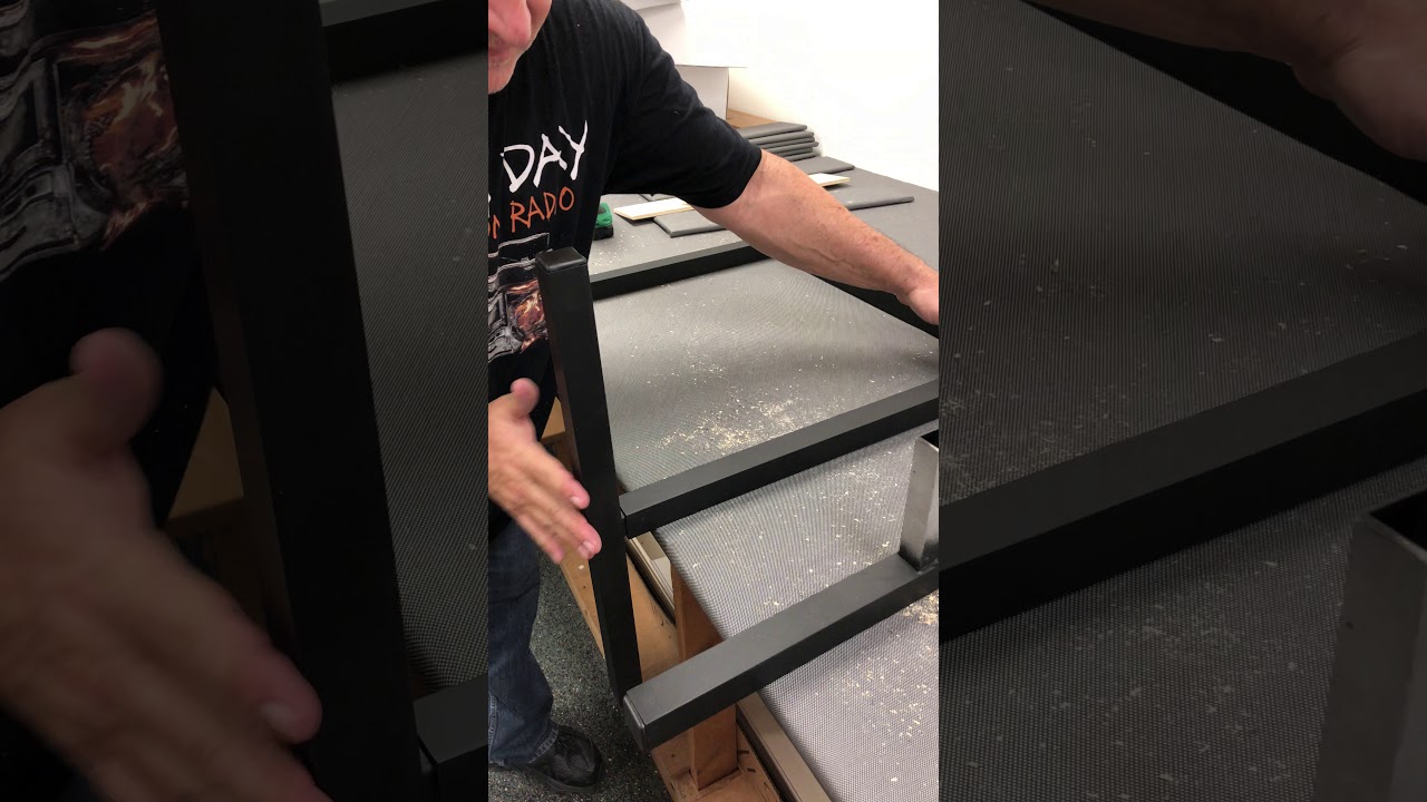 Assembling the display stand - YouTube