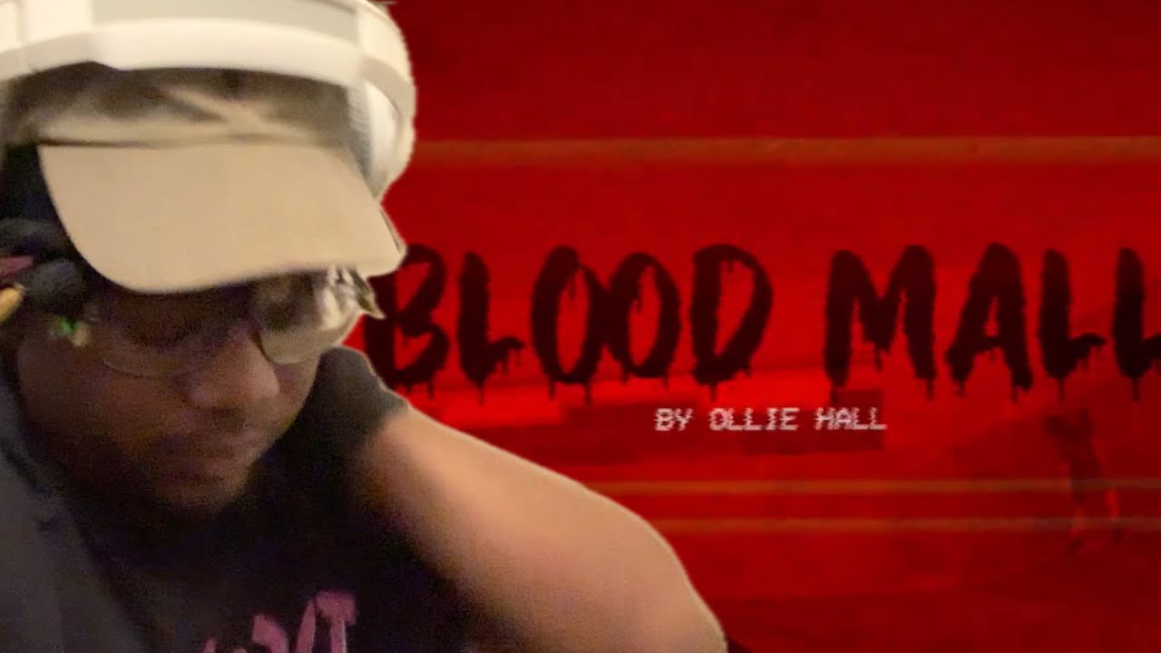 I crashed out o n this horror game “Blood Mall” - YouTube