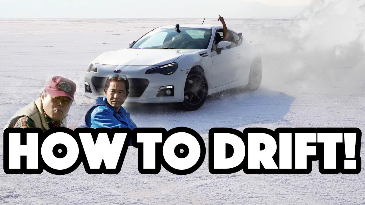 HOW TO DRIFT - BRZ on the Utah Salt Flats BONUS MEME - YouTube