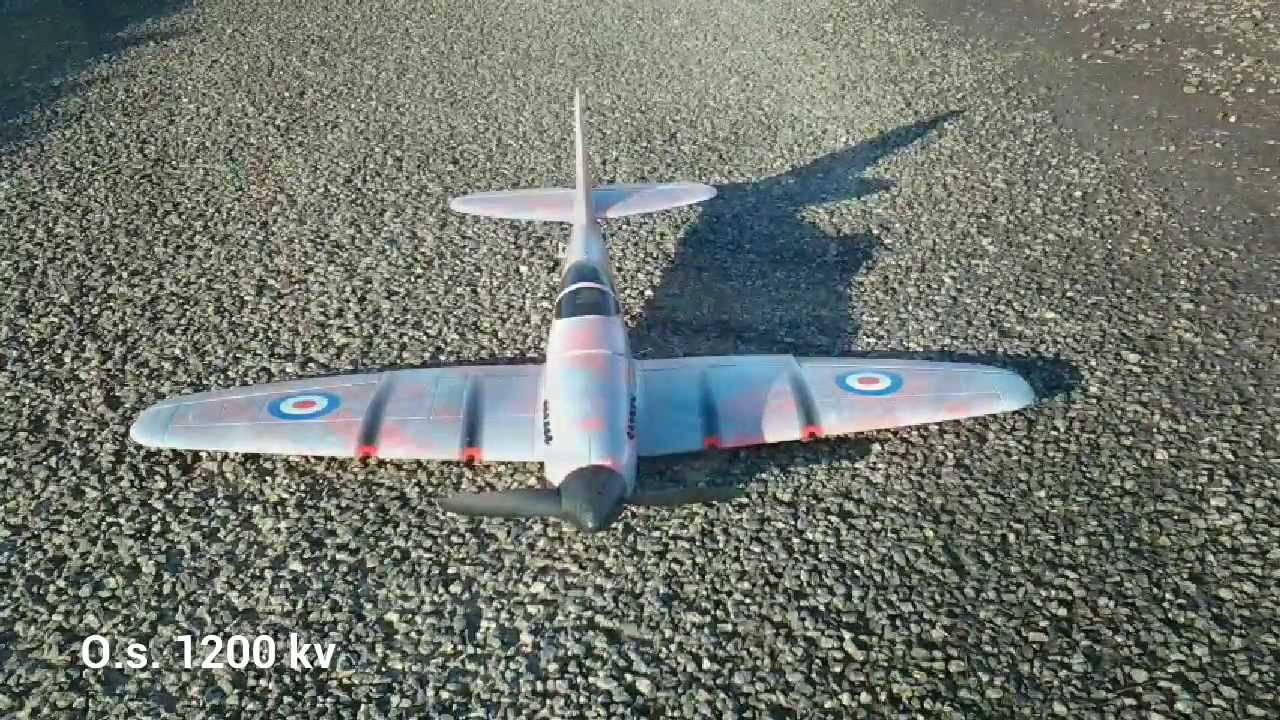 Rc Multiplex dogfighter, 3s o.s 1200kv motor reno racer!! - YouTube