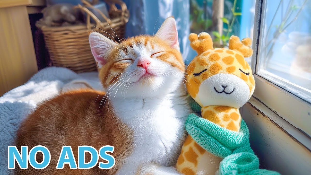 Cat Music 😻 Calming Music for Cats with Anxiety 💤 Relaxing Cat Sleep ...