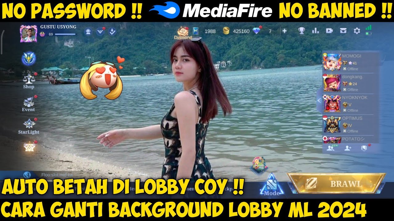 Background Lobby ML Kayess 2024 - Cara Mengganti Background Lobby ...