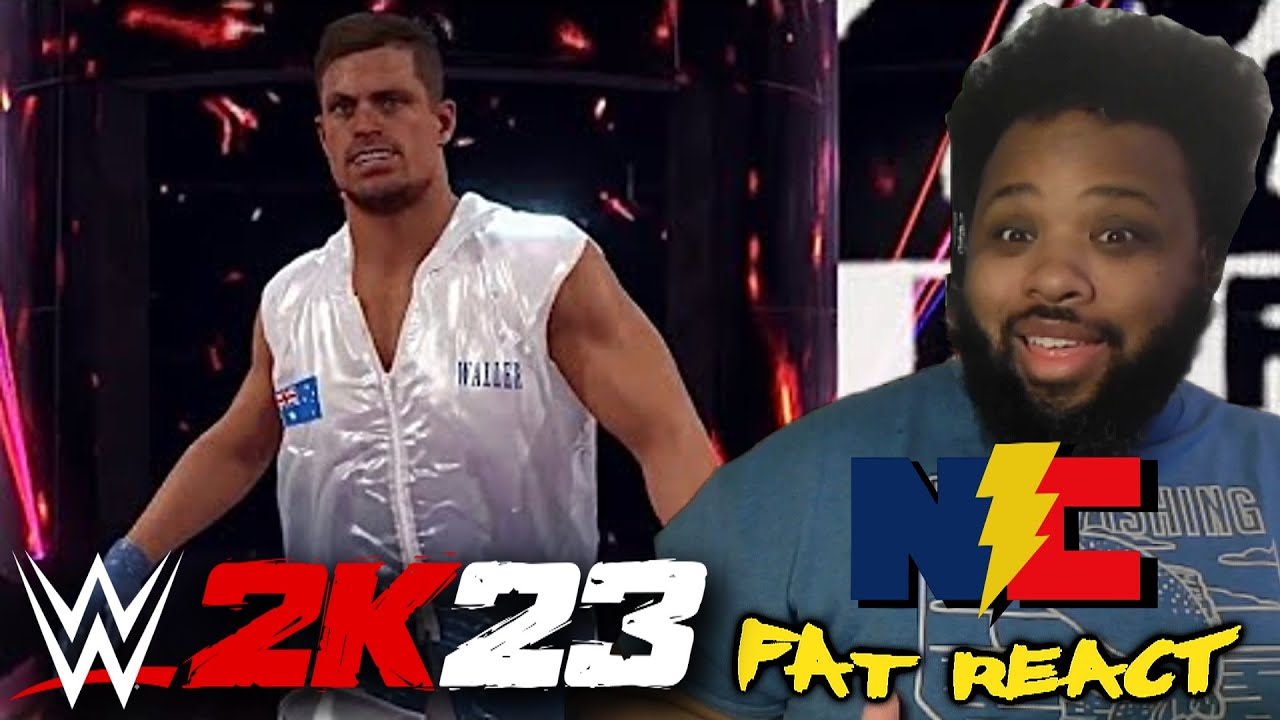 WWE 2K23 Grayson Waller Entrance REACTION!!! -The Fat REACT! - YouTube