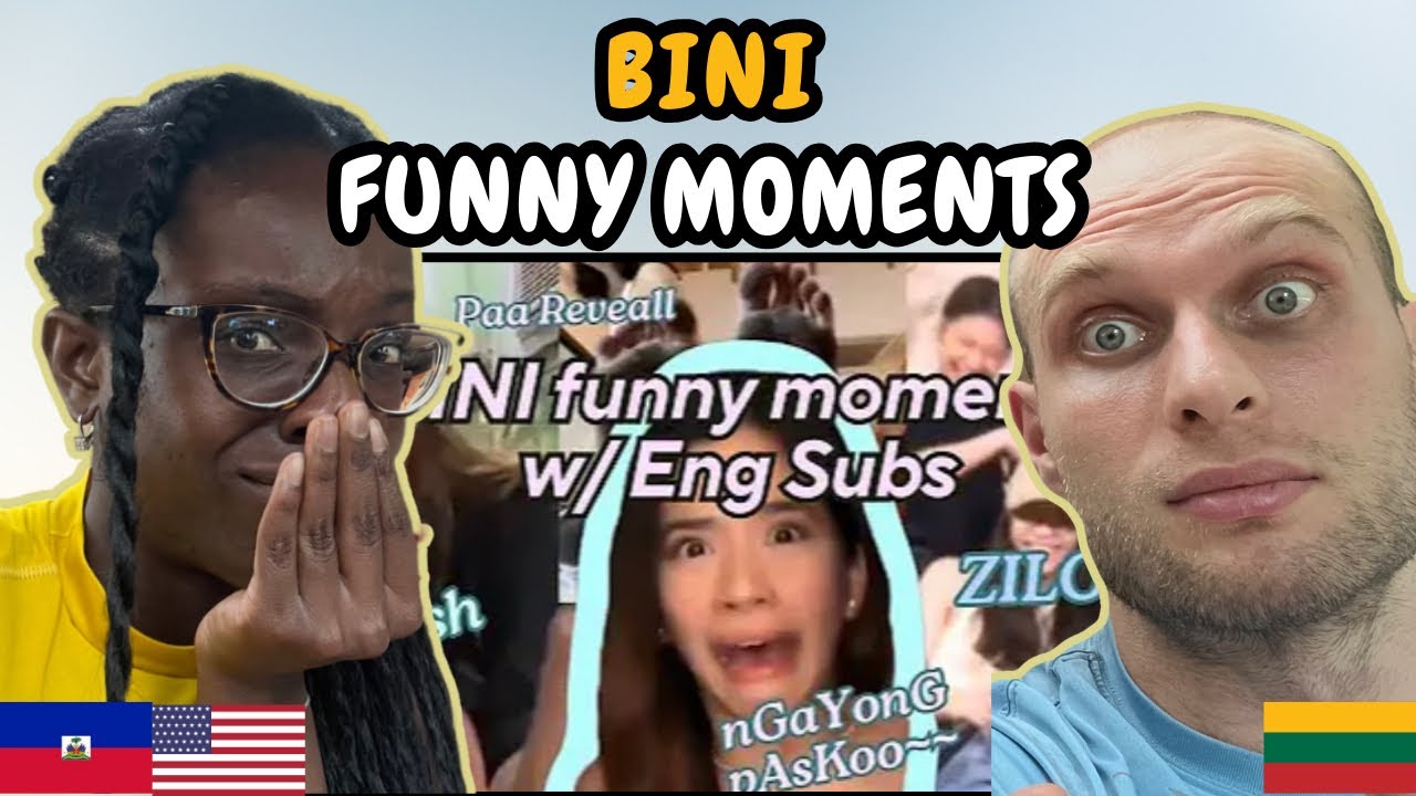 REACTION TO BINI Funny Moments BUT You Can Actually Understand Their ...
