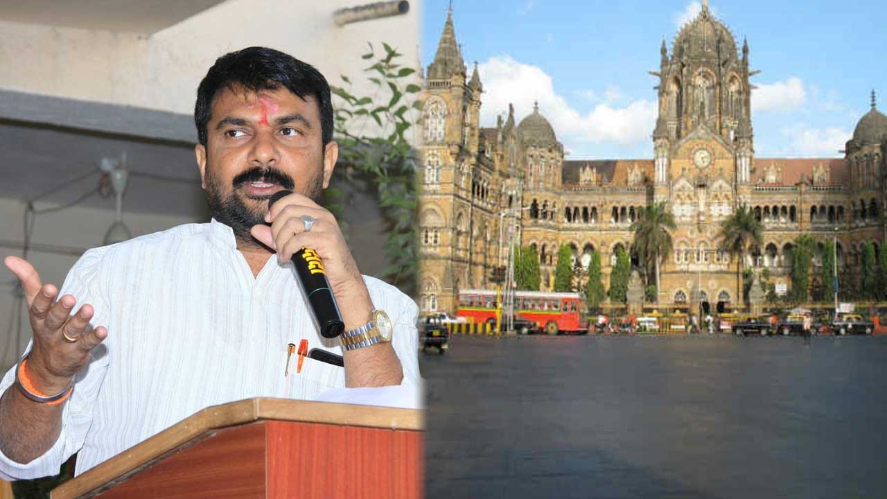 Shiv Sena MLA Hemant Patil held up train at CST, commuters suffer for ...