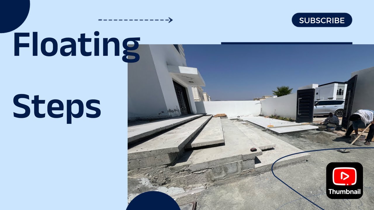 Floating step full detail check video #floating steps#floating #floats ...