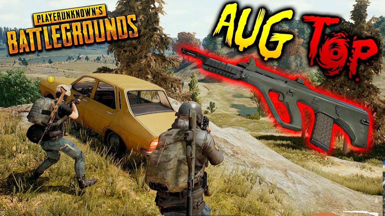 ¡EL ARMA SIN RECOIL! AUG TOP PUBG! | PLAYERUNKNOWN'S BATTLEGROUNDS ...