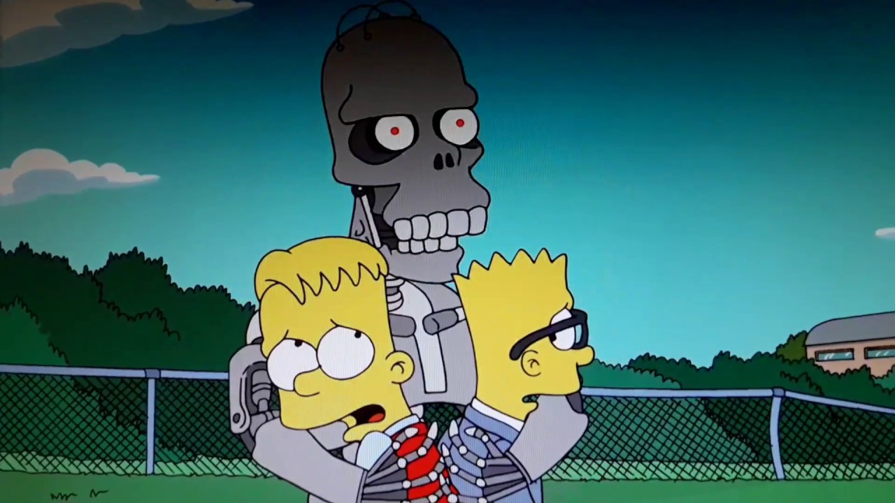Simpson's the terminator - YouTube