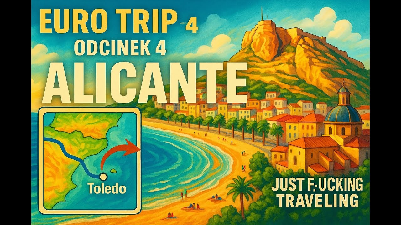 Euro Trip odc 4 🏰 ALO ALICANTE TWIERDZA ŚW BARBARY Castillo de Santa ...