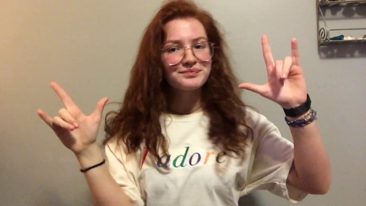 "Love Me" Sign Language - YouTube