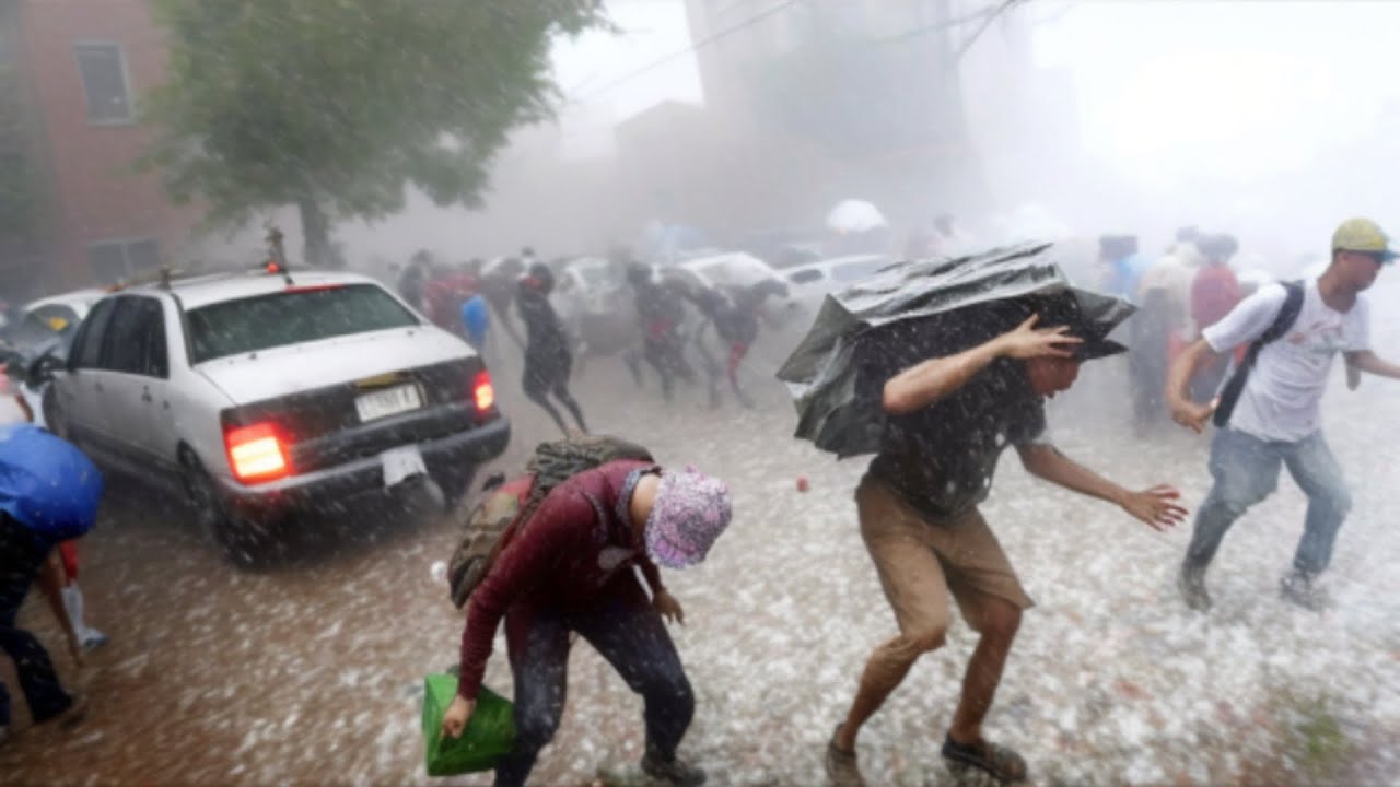 Severe Hailstorm Wreaks Havoc in Turkey: Cities Paralyzed! Storm in ...