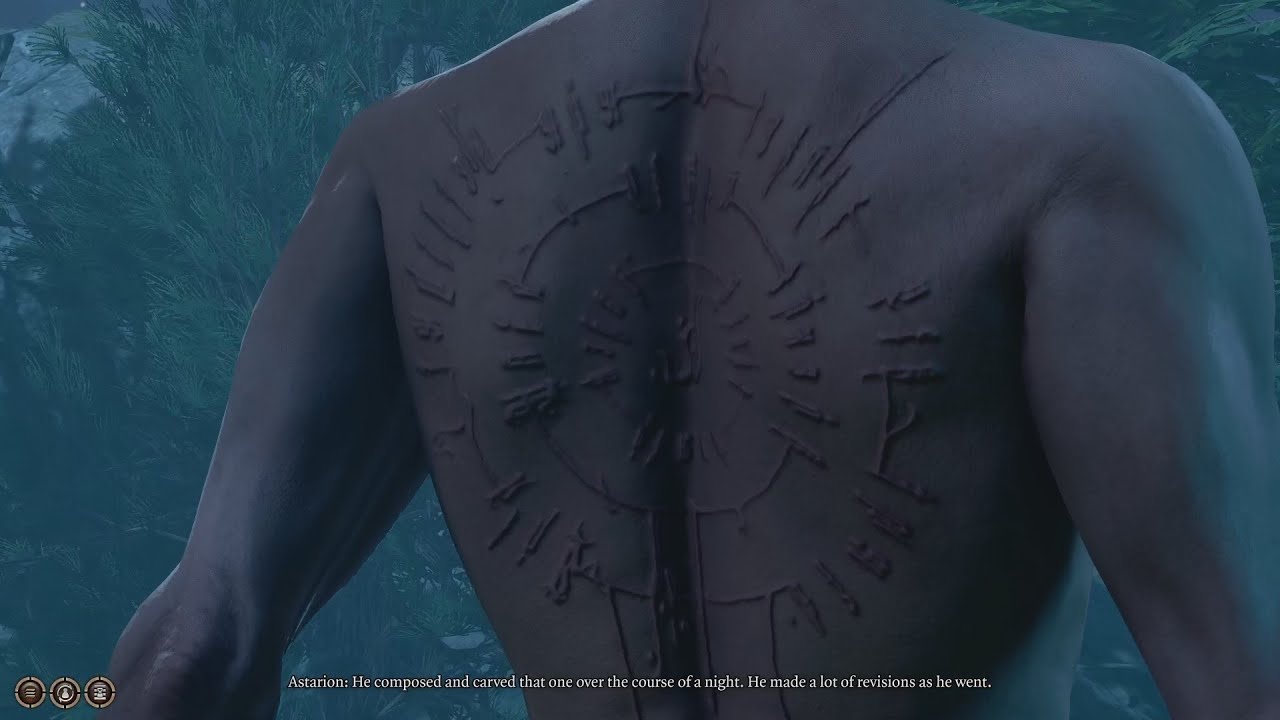 Asking About Astarion Scars In Baldurs Gate 3 Youtube