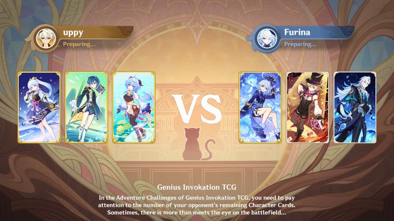 FURINA Genius Invocation TCG Genshin Impact - YouTube