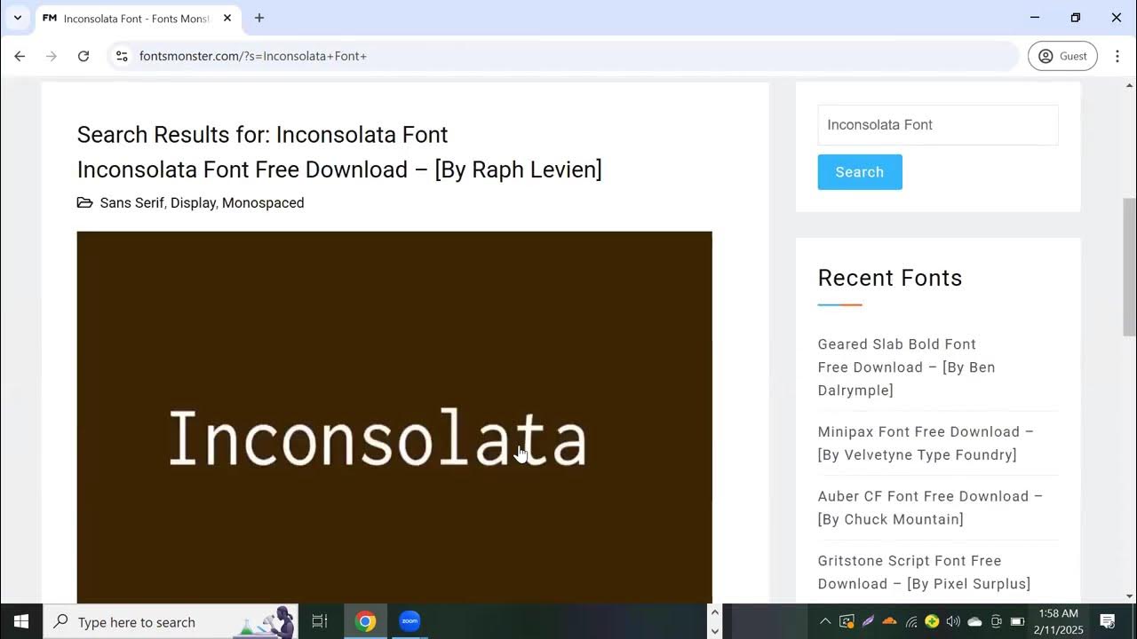 How to Download and Install Inconsolata Font Free Download #trending #viralvideo #design - YouTube