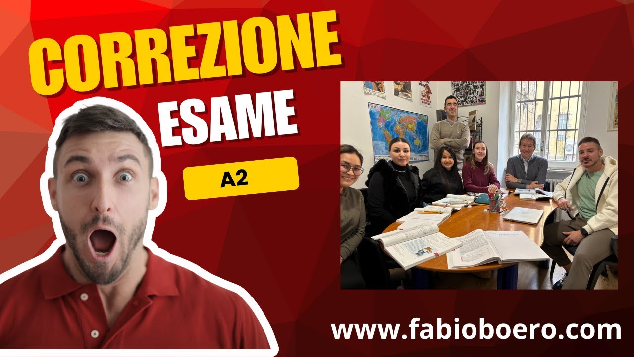 TEST ITALIANO A2 FEBBRAIO 2025 CILS! CORREZIONE ESAME - YouTube