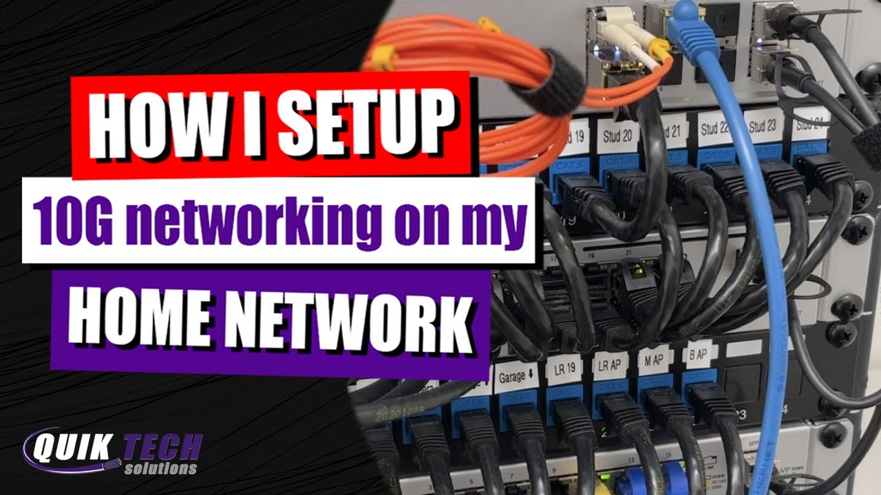 How I Setup 10G Networking - YouTube