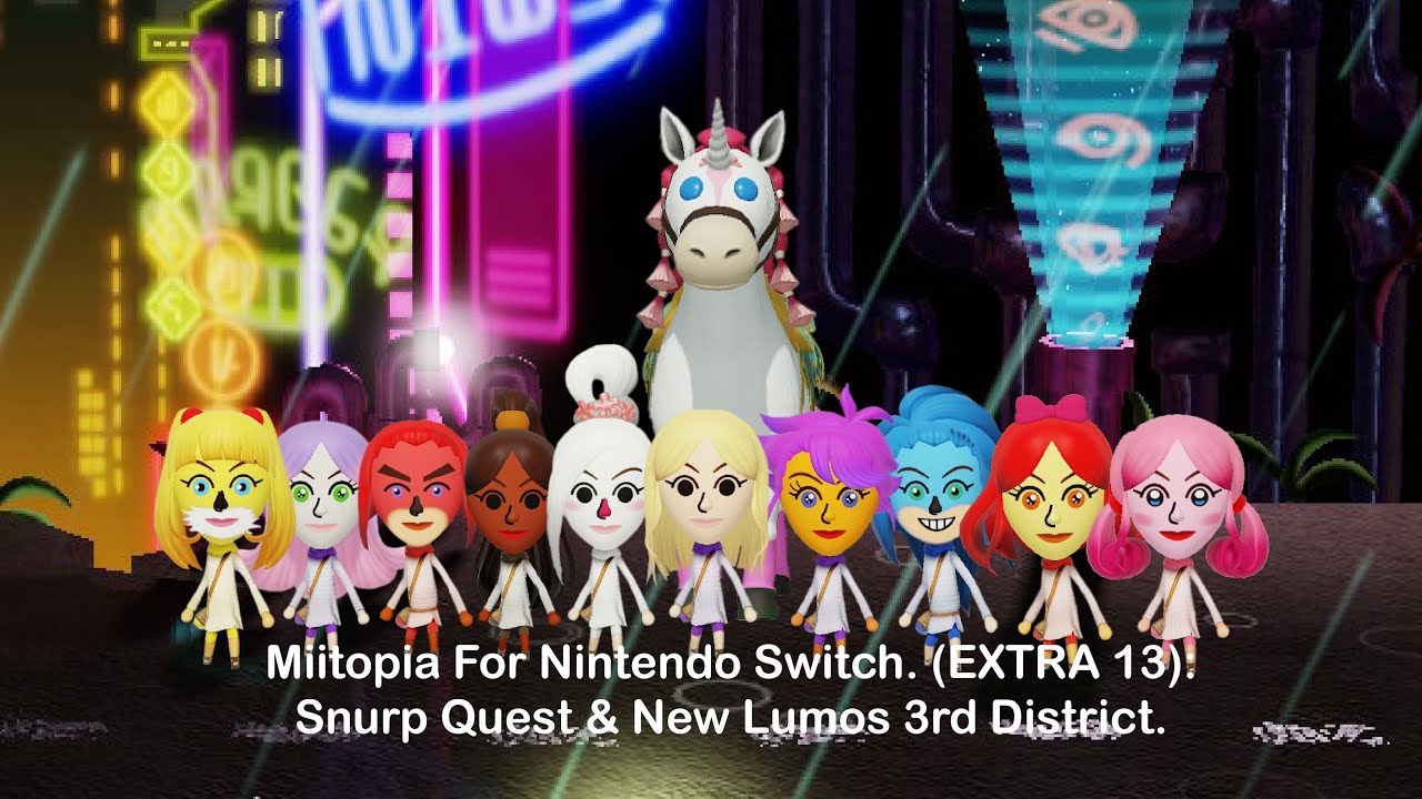 Miitopia for Nintendo Switch. (EXTRA 13): Snurp Hunt & New Lumos 3rd ...