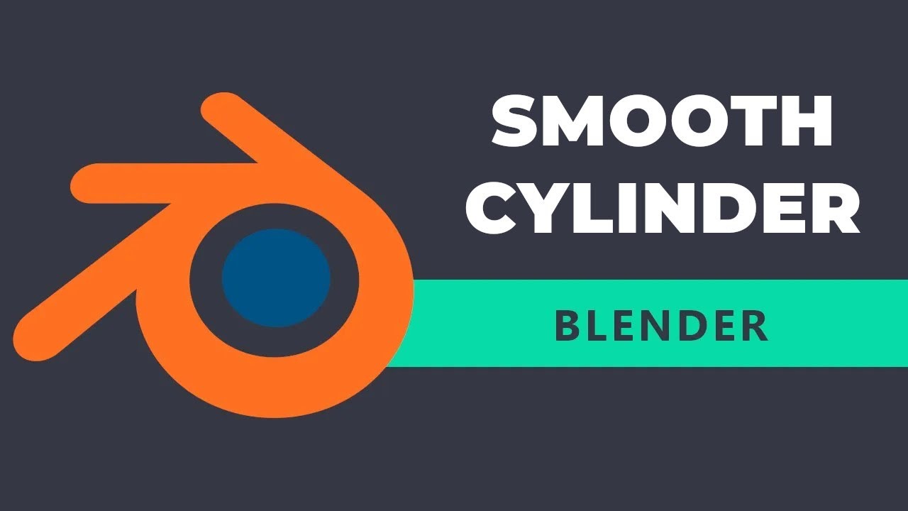 How to make a smooth cylinder in Blender | Blender Tutorial for ...