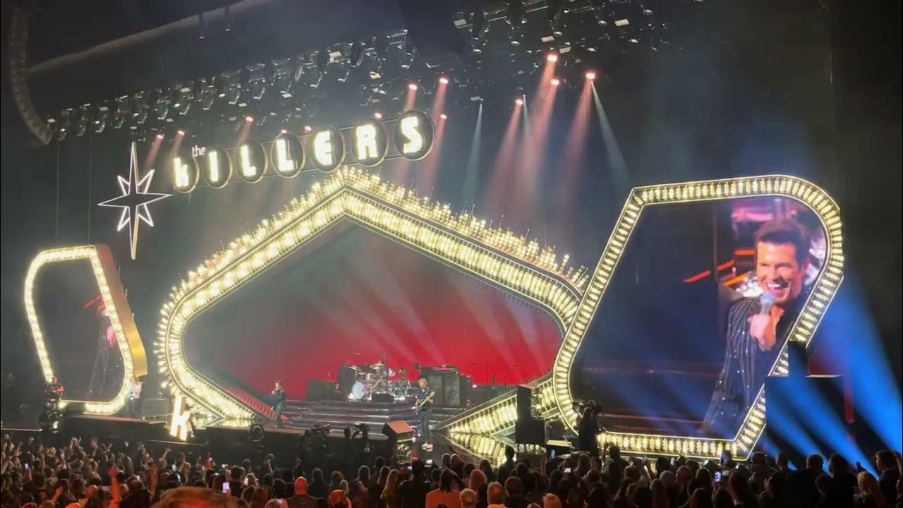 The Killers live in Vegas 1/24/2025 - YouTube