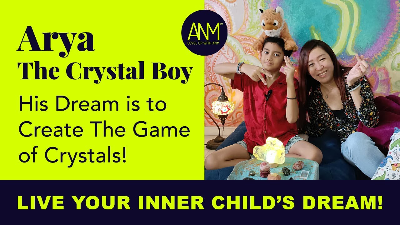 🤩🎙️ Talent Interview - Arya, The Crystal Boy | His Dream: To Create The Game of Crystals! 🎮 ...