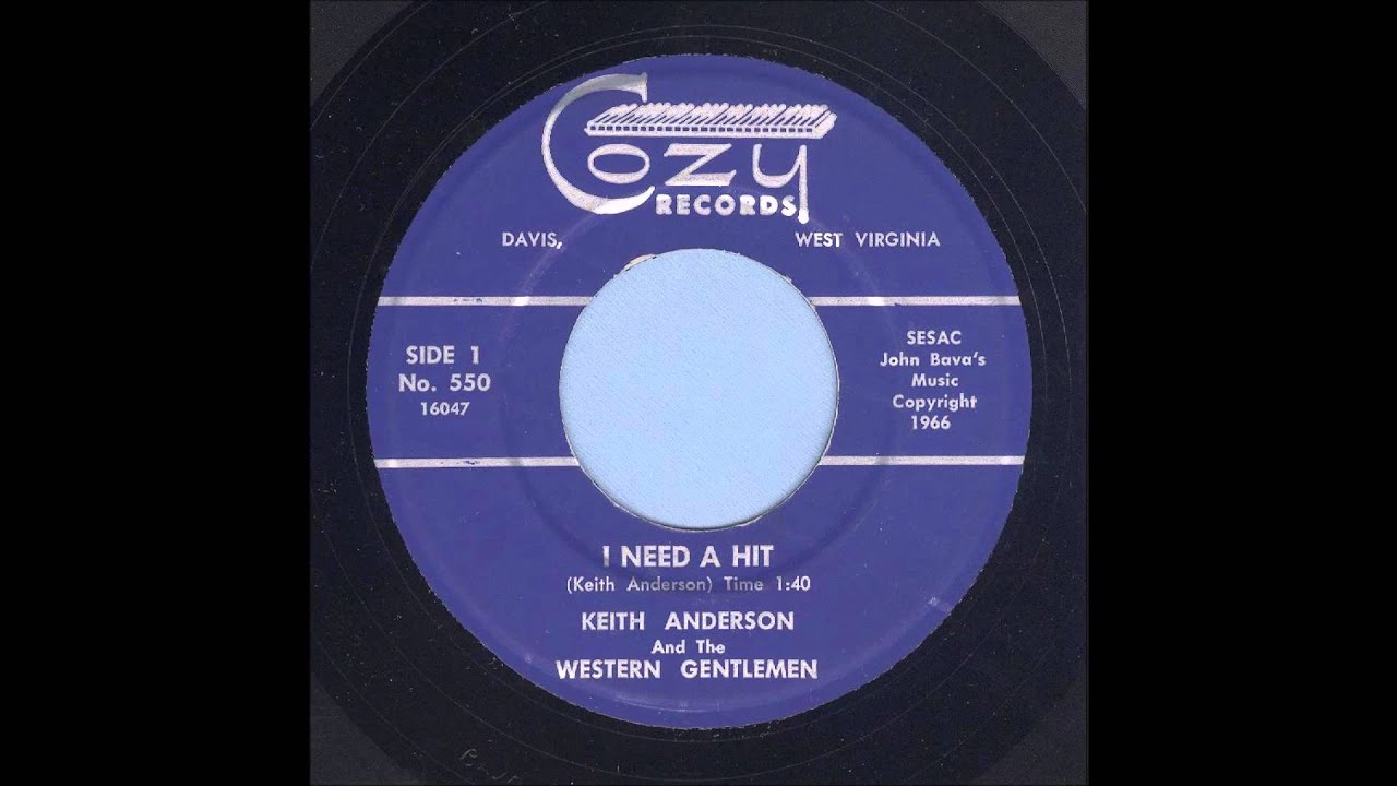 Keith Anderson - I Need A Hit - Rockabilly 45 - YouTube Music