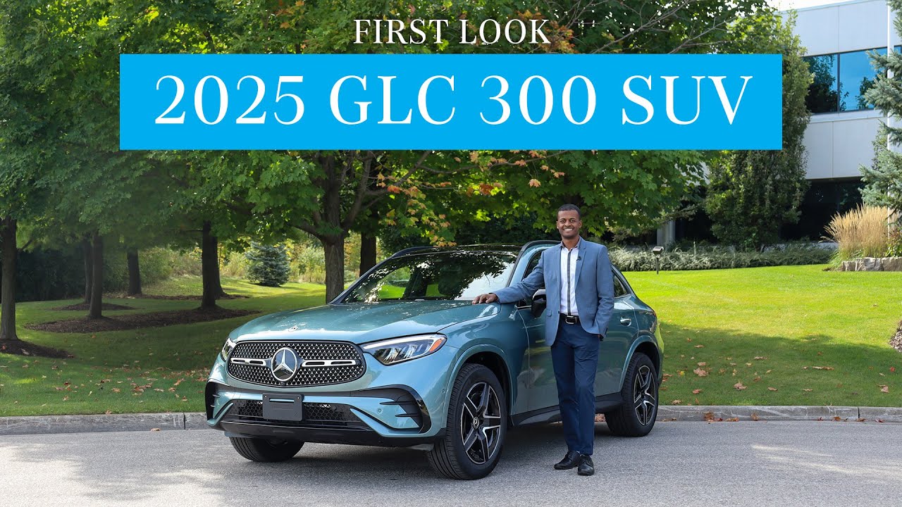 2025 Mercedes GLC 300 featuring the all-new Verde Silver | Mercedes ...