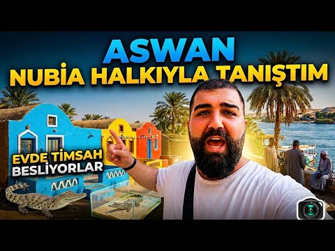 Mısırlı Değiller! Nubia Halkının Köyüne Gittim | Aswan 🇪🇬