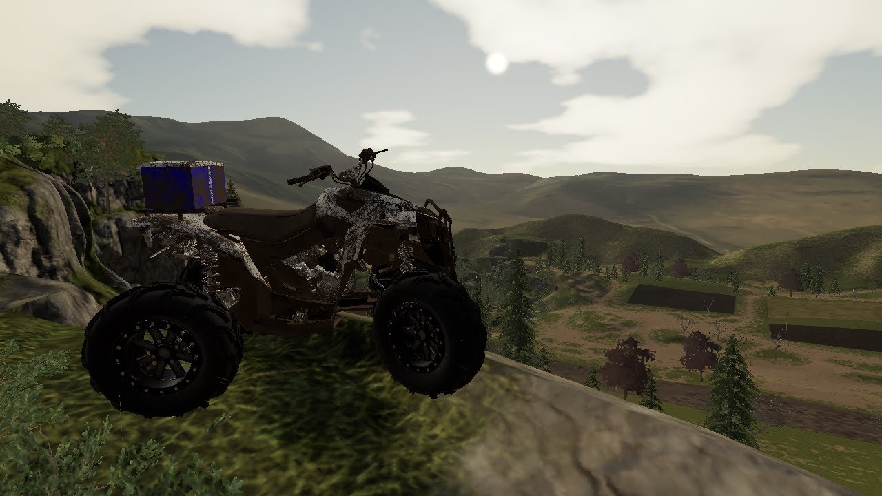 mudding with quads (fs19) - YouTube