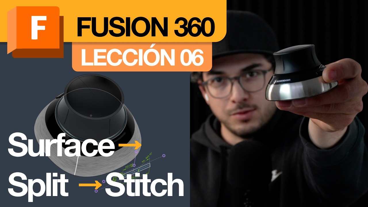 Fusion 360 - Lección 06: Grip con Shell + Combine (y separación de ...