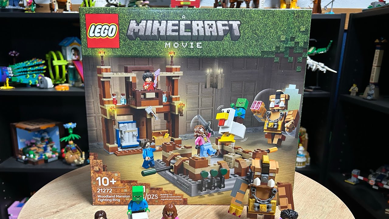 LEGO Minecraft Movie: Chicken Jockey Review! - YouTube