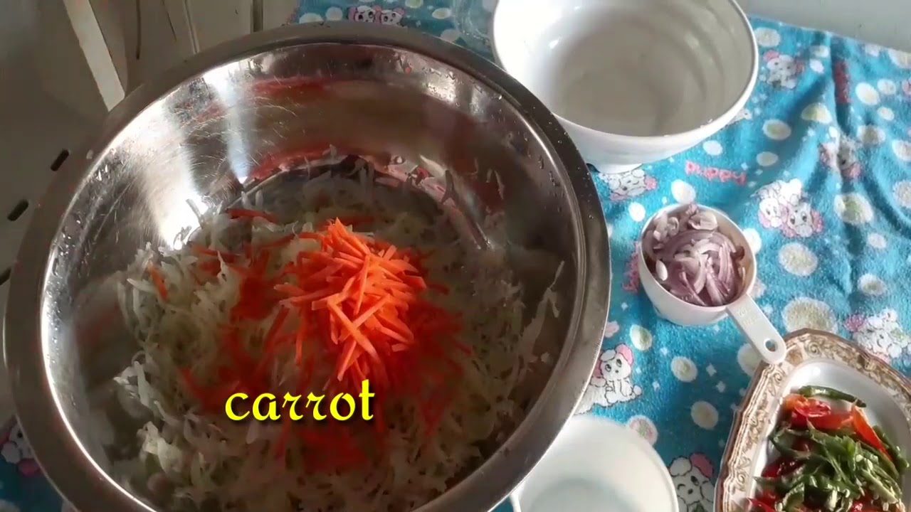 HOW TO MAKE PAPAYA ATCHARA - YouTube