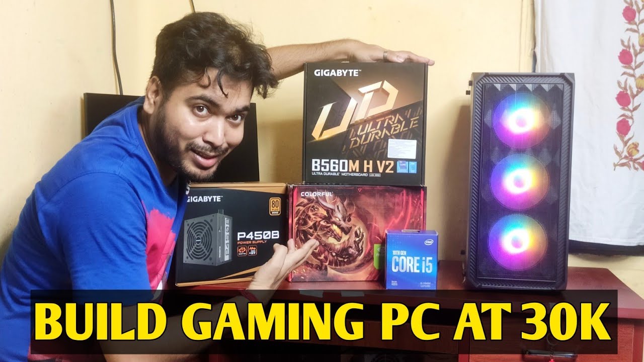 Build a Gaming Pc Under 30k With Graphics Card | Low Budget Gaming PC ...