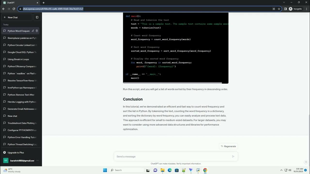 Efficient and fast way to counting word frequency and sorting the list ...