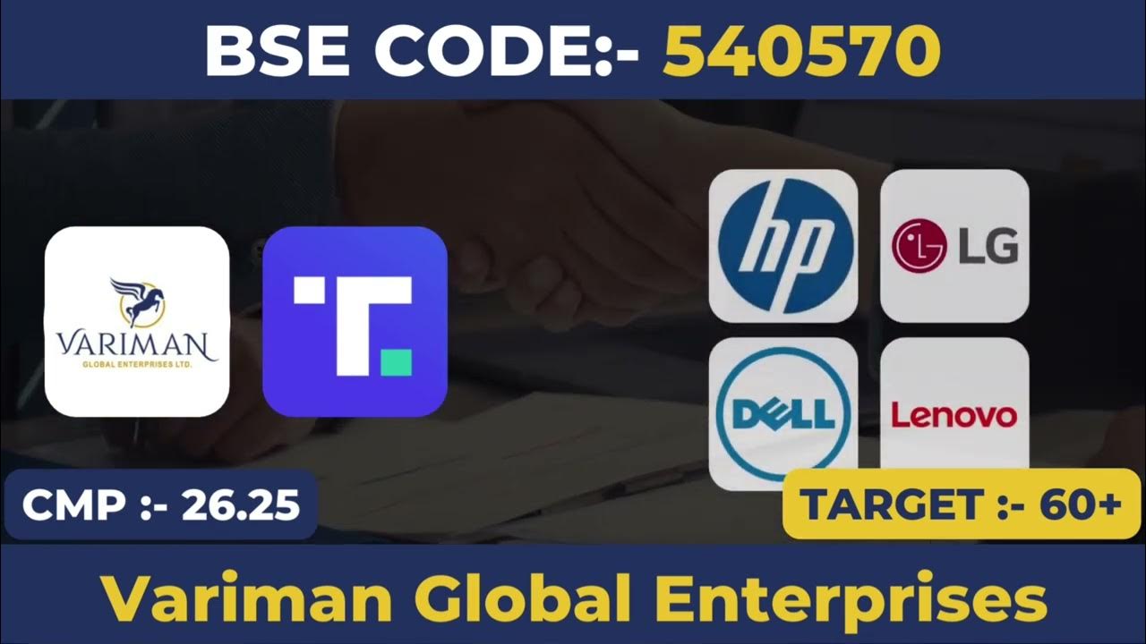 Variman Global Enterprises Limited | Multibagger stock | Source:money control - YouTube