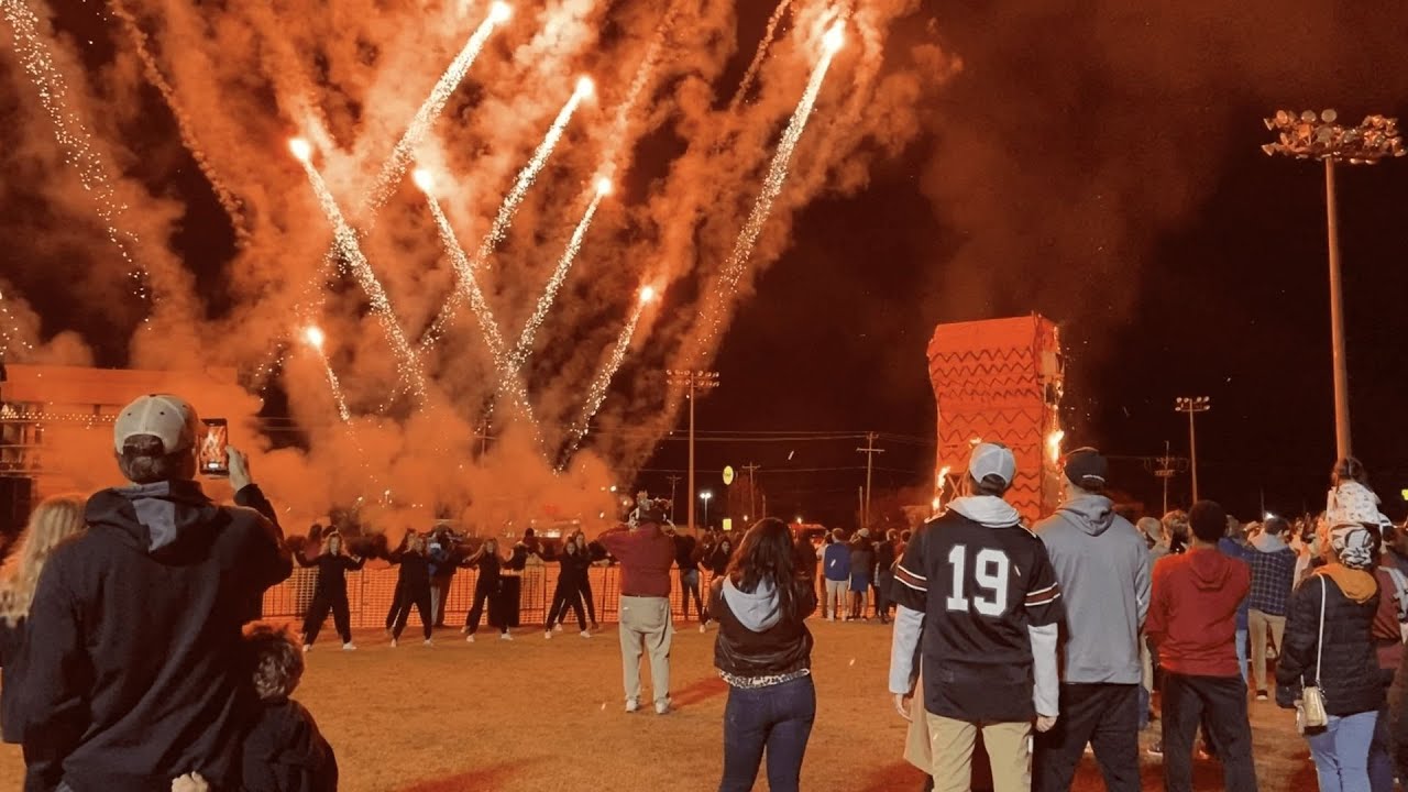A Rivalry Week Tradition | The Tiger Burn at South Carolina - YouTube