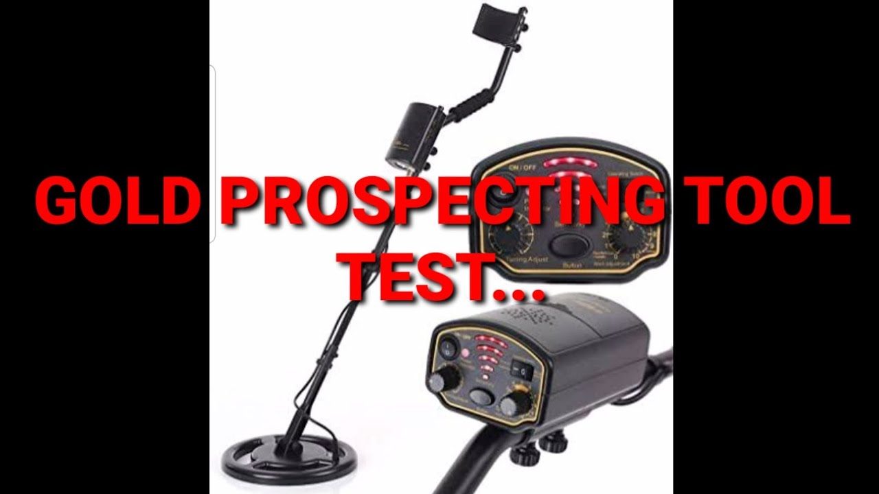 GOLD PROSPECTING TOOL USING SMART SENSOR METAL DETECTOR - YouTube