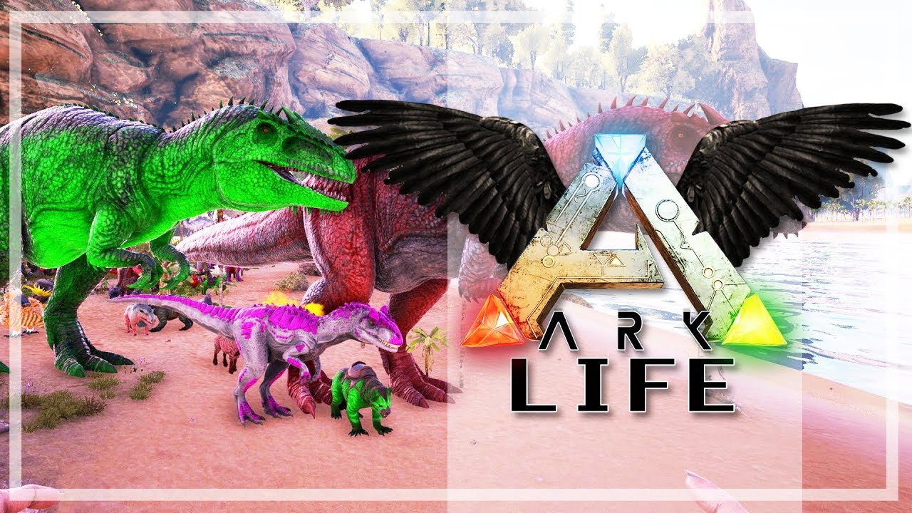 ARK LIFE #10 Je TRANSFÈRE les ANIMAUX d'EXTINCTION ! - YouTube