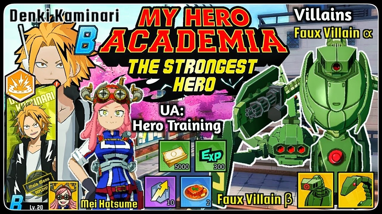 MHA: The Strongest Hero - Completing The UA Hero Training - Android ...