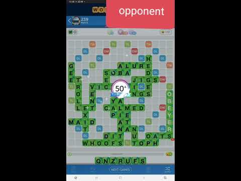 Quick tip video, down by 49, win or lose? Words with Friends and ...