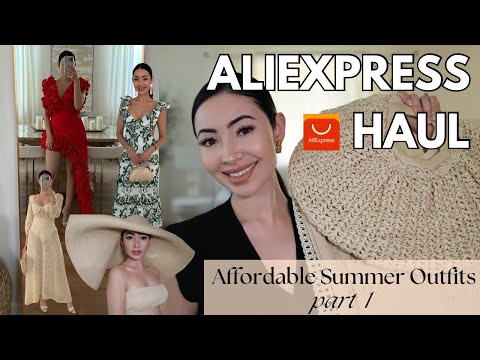 ALIEXPRESS HIGH QUALITY FINDS | Aliexpress Summer Vacation Outfits Tryon Haul
